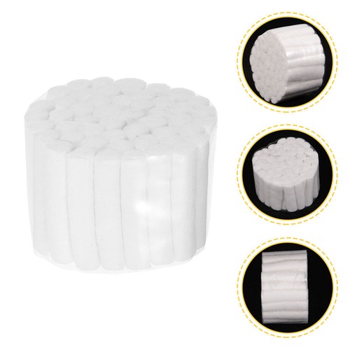 100 Pcs Cotton Bale Rounds Bulk Absorbent Medical Rolls Baby Cottons | eBay