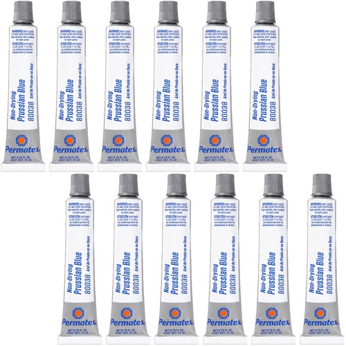 Permatex 80038 Prussian Blue Set Fitting Compound Non-Drying 9oz (12x0 ...
