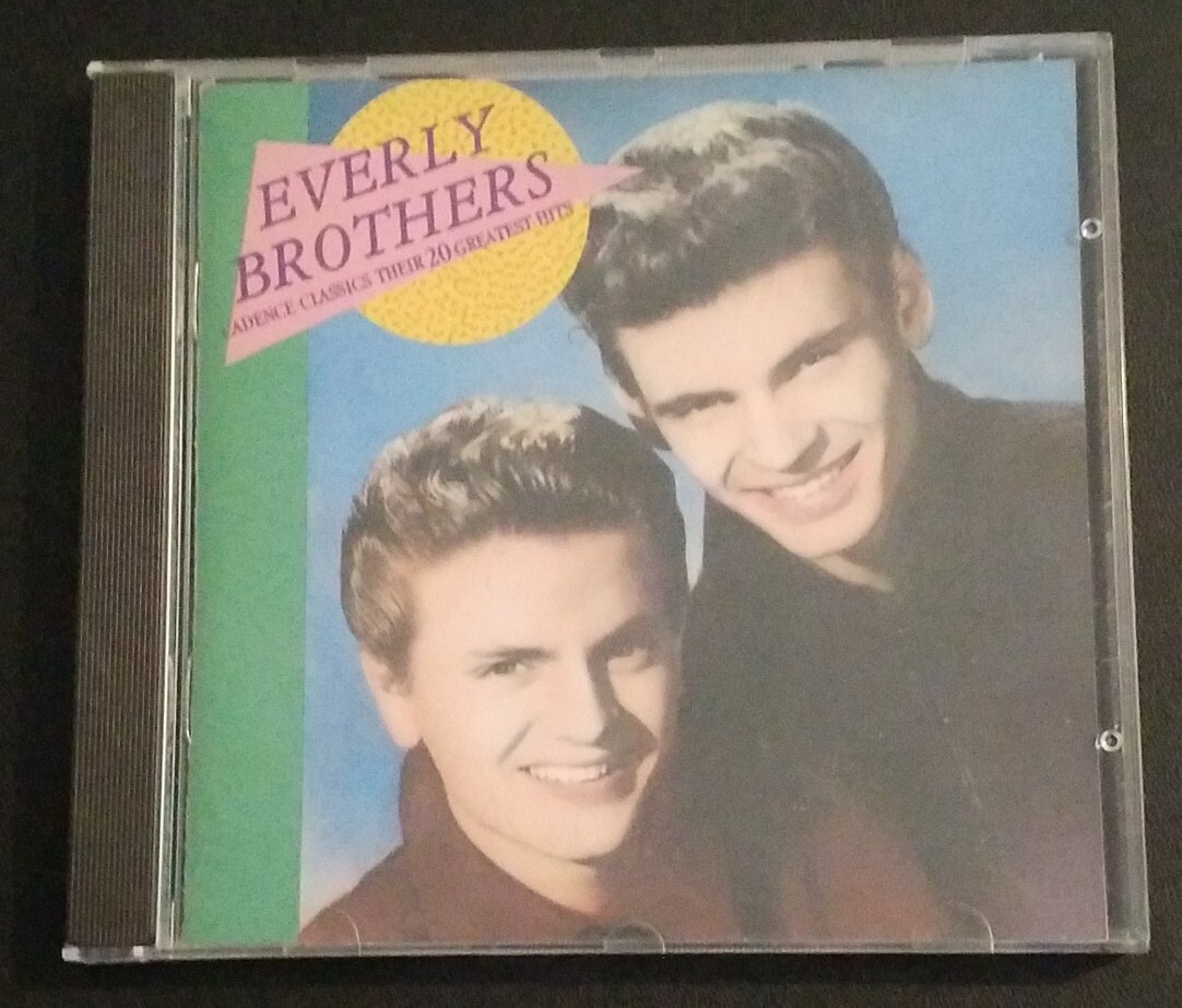 Everly Brothers - 20 Greatest Hits -Music CD- Rhino Records 81227525828 ...