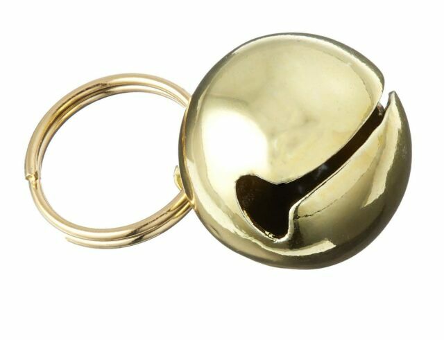 3 Round Collar Bells Gold Animal Finder Coastal Pet Track Accessory for ...