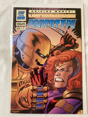Ultraverse Prototype #6 1994 VF+/NM Malibu Mason/Strazewski/Robinson ...