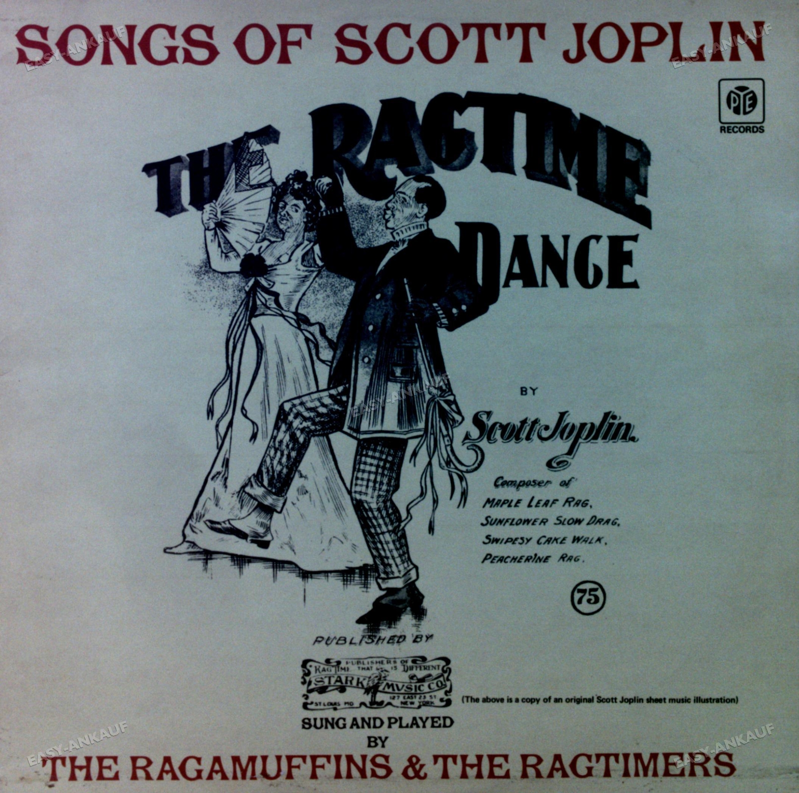 The Ragamuffins, The Ragtimers - The Songs Of Scott Joplin LP (VG/VG ...