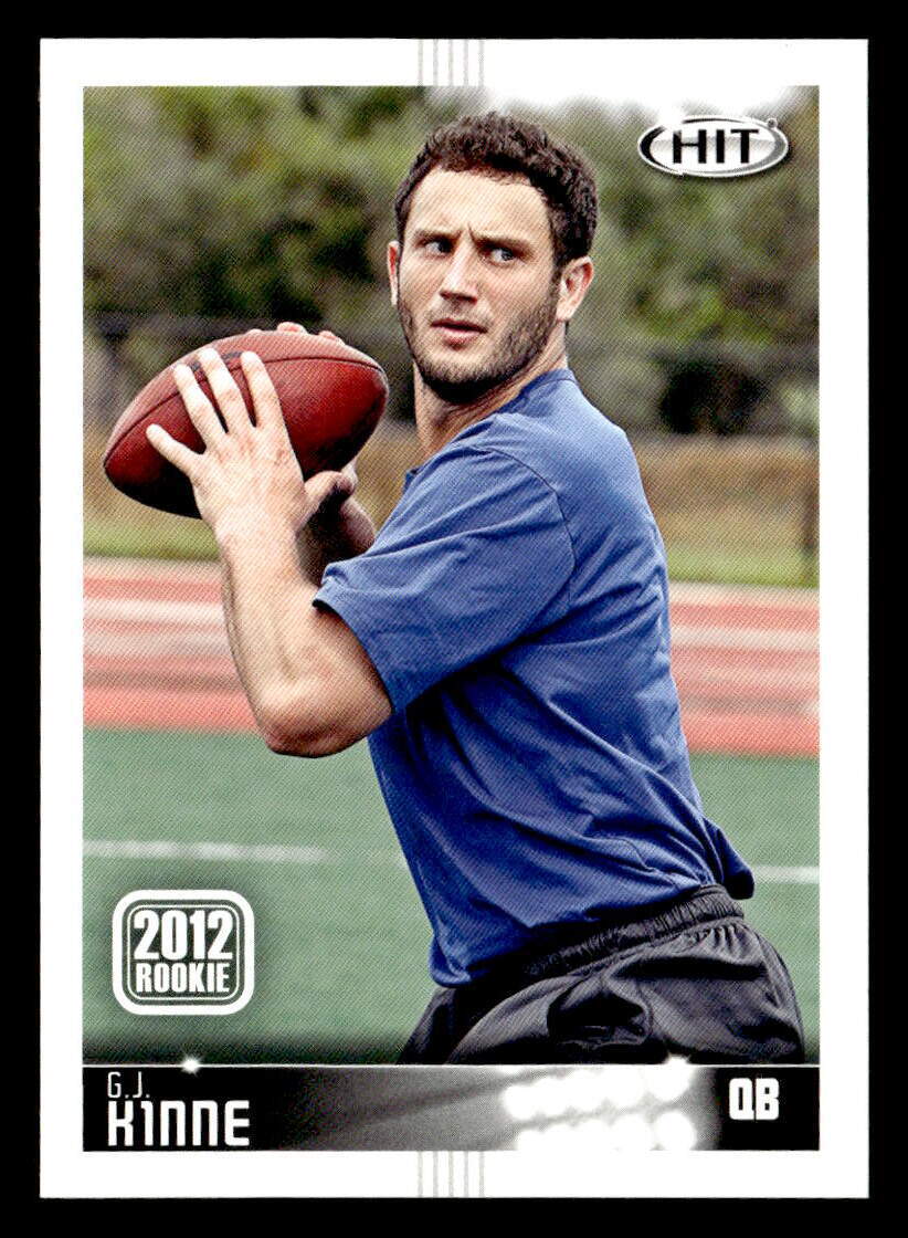 G.J. Kinne 2012 SAGE HIT Card #145 Tulsa Golden Hurricane | eBay