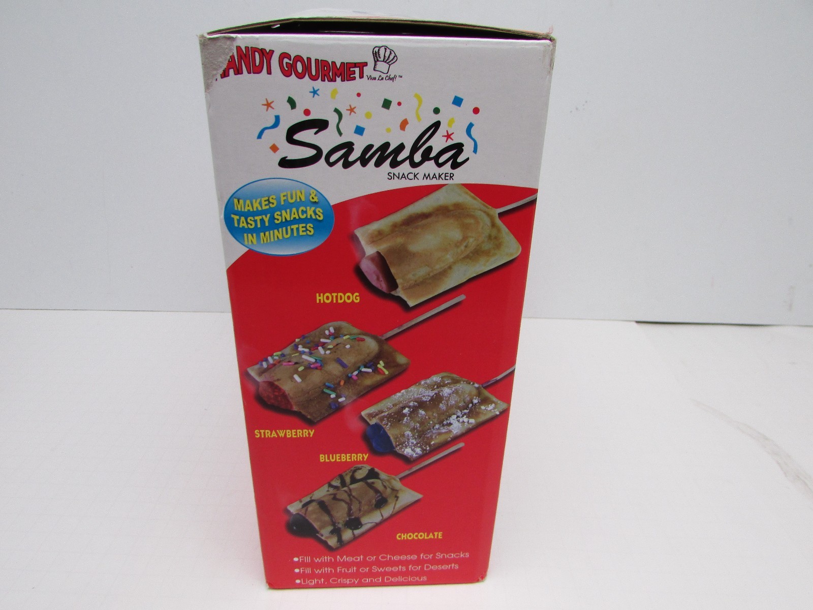 New Handy Gourmet JB5794 Samba Snack Maker | eBay