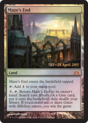 mtg magic dragon's maze's end FOIL dated release ENGLISH fin du ...