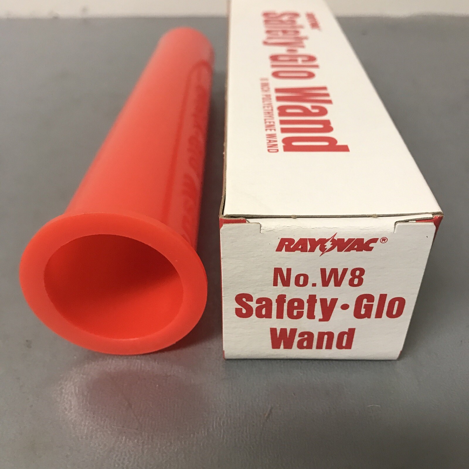 NOS Rayovac Safety-Glo 8-Inch Polyethylene Glow Wand No. W8 IN2/IN3 ...