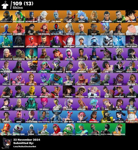 Fn Acc (100+ Skins, NFA) | eBay