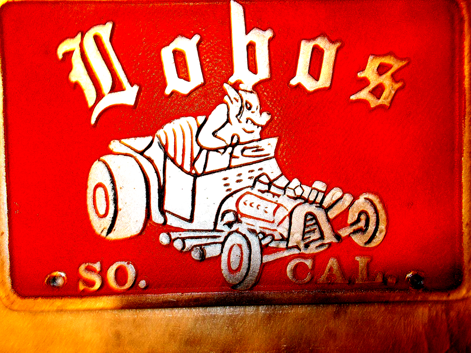 Car Club Plaque Lobos So. Cal eBay Motors Model T Ford Bucket Hot Rod Wolf SCTA | eBay