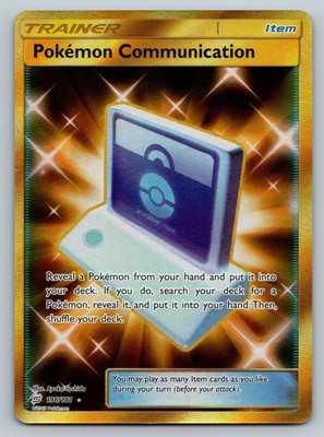 2019 Pokemon Sun & Moon Team Up Pokemon Communication #196/181 | eBay