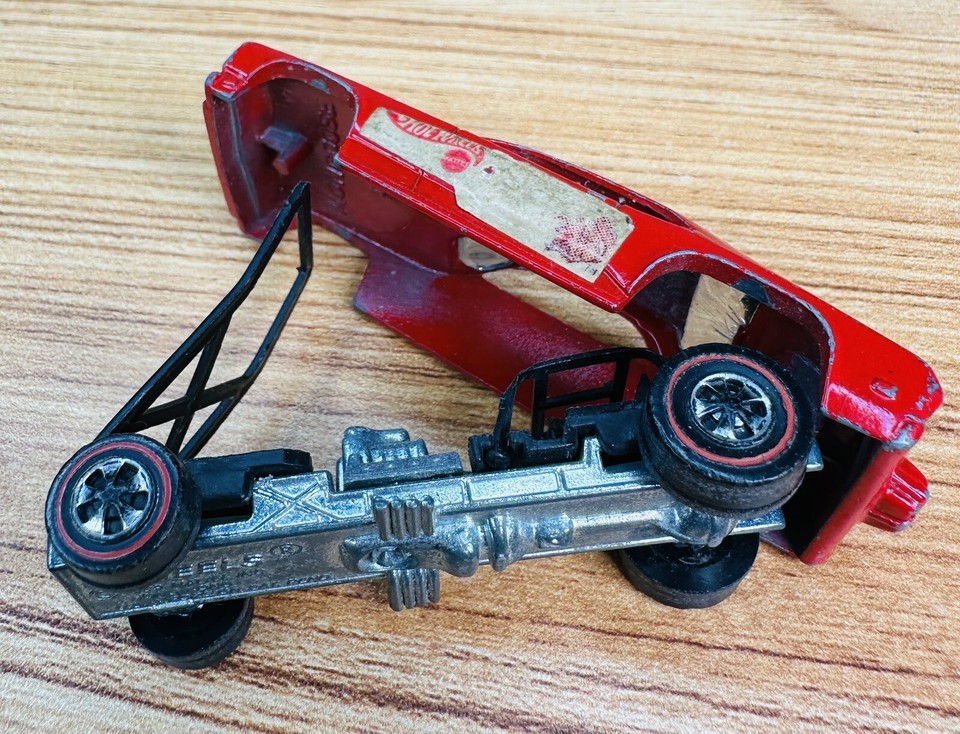 Hot Wheels Redline 1970 Mongoose Red Enamel w Original Decals | eBay
