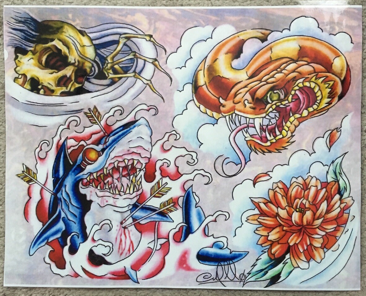 Japanese Shark Tattoos Realistic Shark With A Japanese Twist | Shark