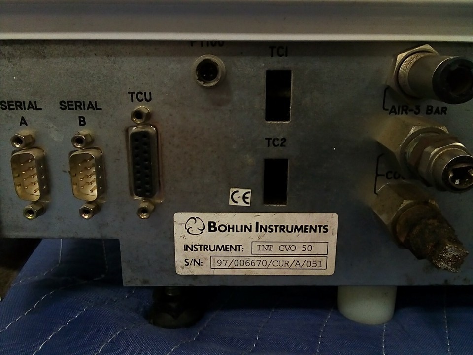 Bohlin Instruments Rheometer INT CVO-50 | eBay