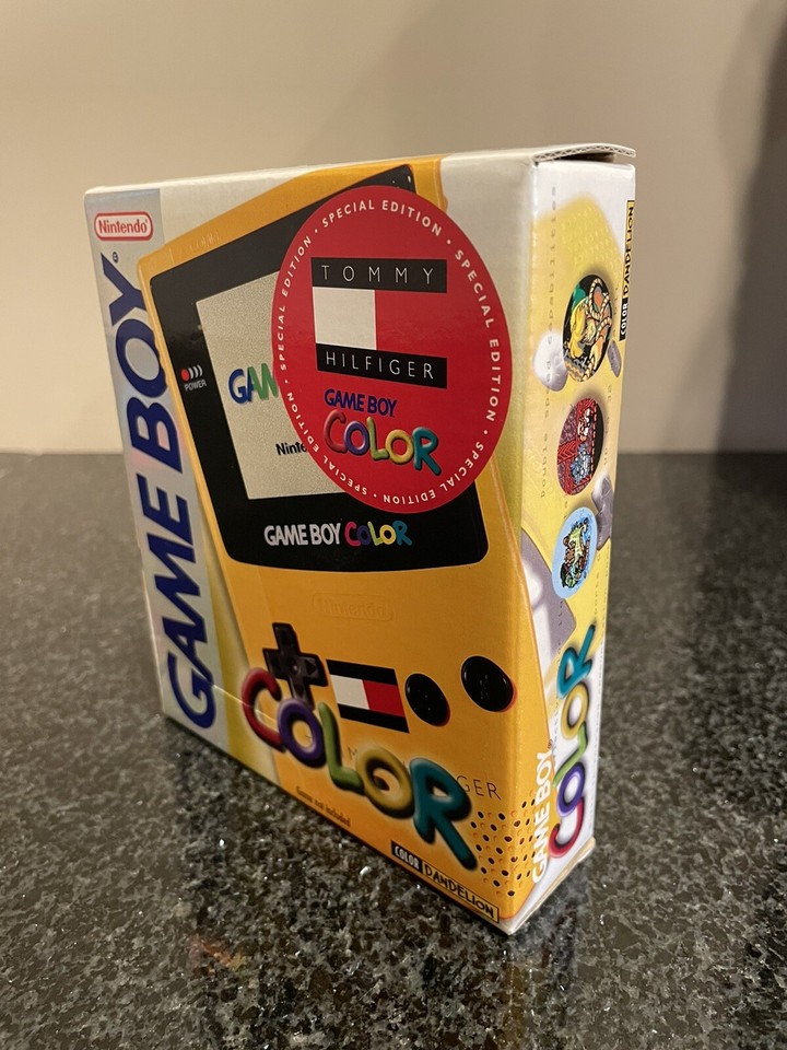 BRAND NEW Nintendo Gameboy Color TOMMY HILFIGER Edition Sealed GBC Game ...
