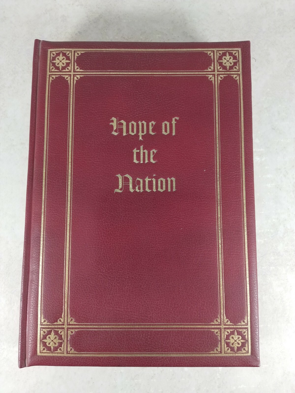 Hope Of The Nation 1959 Vintage Christian Book Family Life Edition | eBay