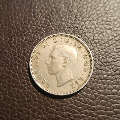 1948 Great Britain One 1 Shilling King George VI Coin KM 863 | eBay