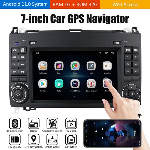 For Mercedes Benz W906 W169 W245 Sprinter 2500 Car Stereo Radio GPS ...