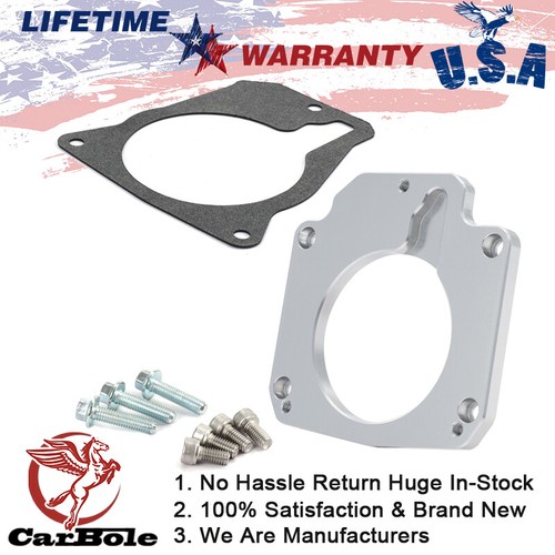 LS Throttle Body Adapter /4Bolt Intake to 3Bolt For LS1 Truck Adapter W ...