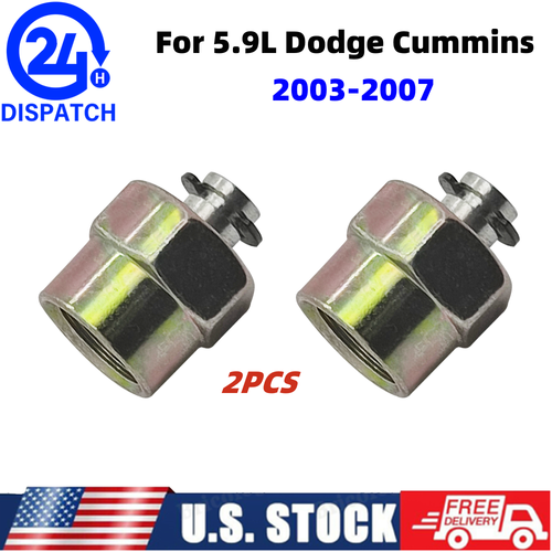 2X For 2003-07 5.9L Dodge Cummins Miller 9011 Diesel Fuel Injector Cap ...