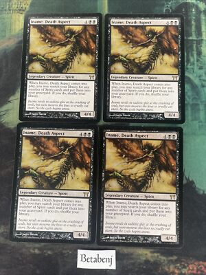 4x MTG Iname, Death Aspect - Champions of Kamigawa (CHK) (Playset) | eBay
