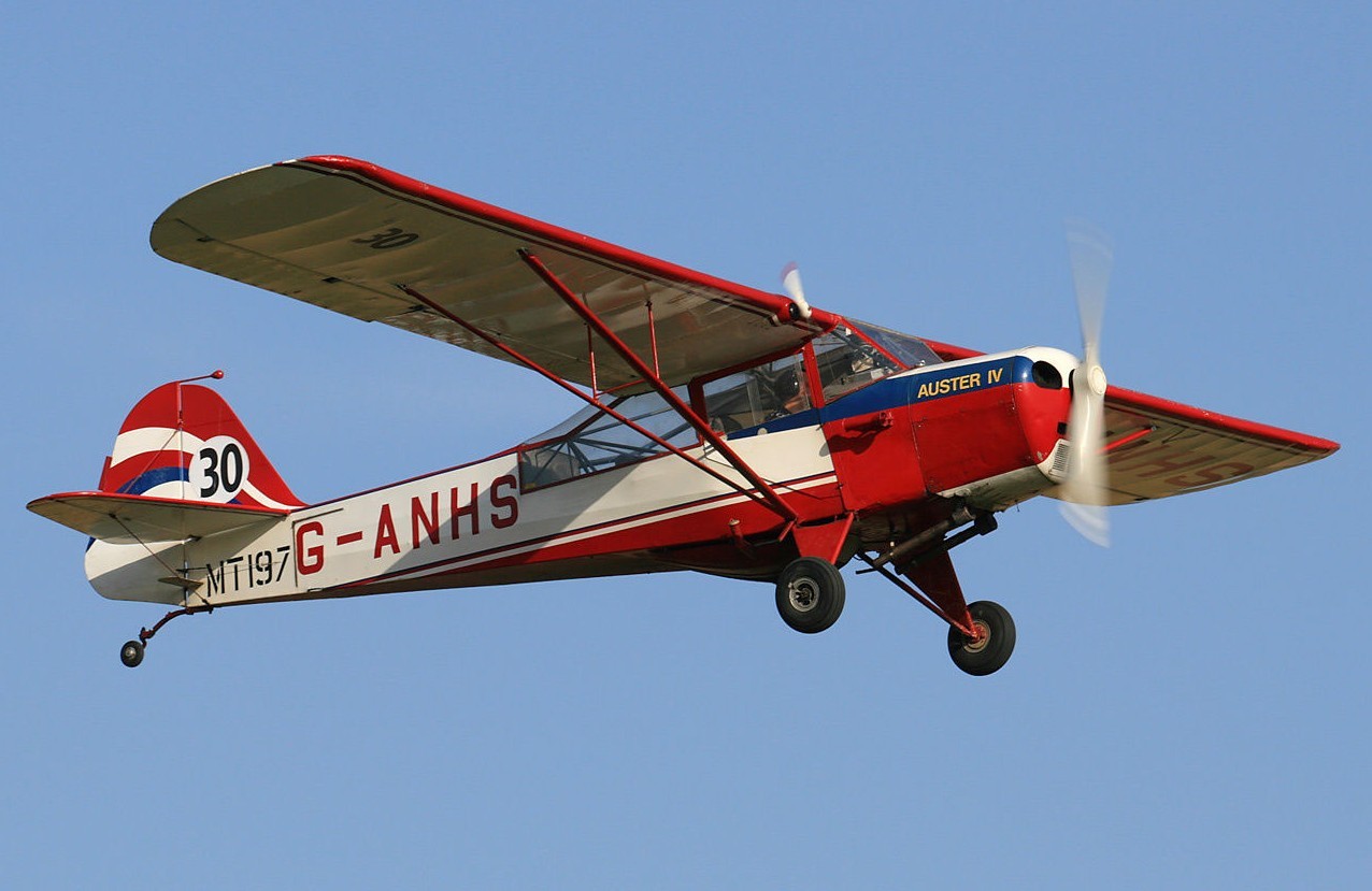 Taylorcraft G Auster British Military Liaison Aircraft Desktop Wood ...