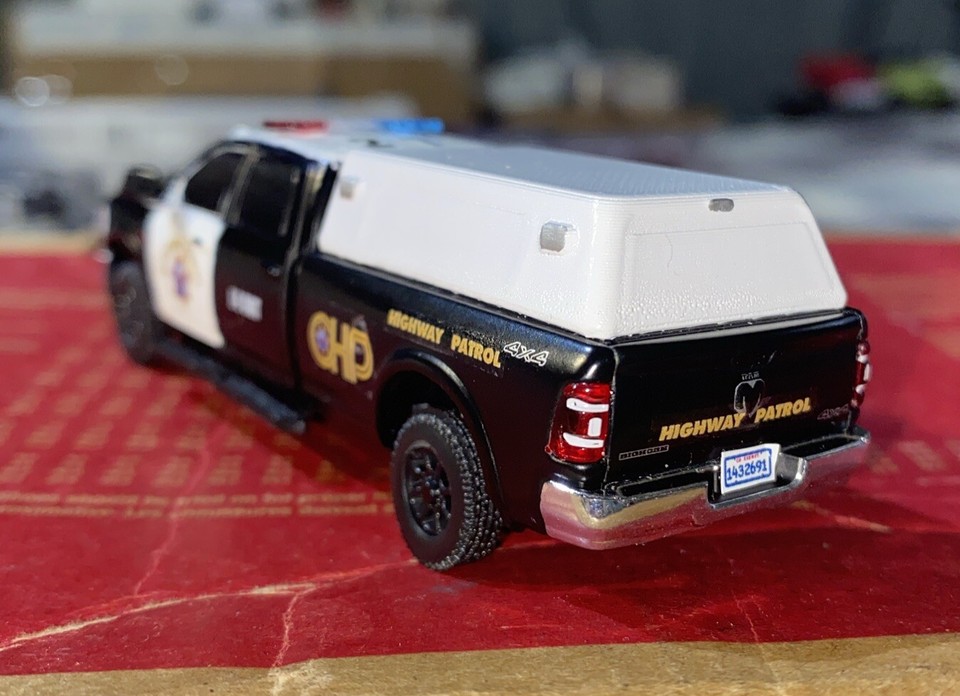 Kitbash RAM 2500 Police Pursuit California Highway Patrol CHP K9 DOT ...