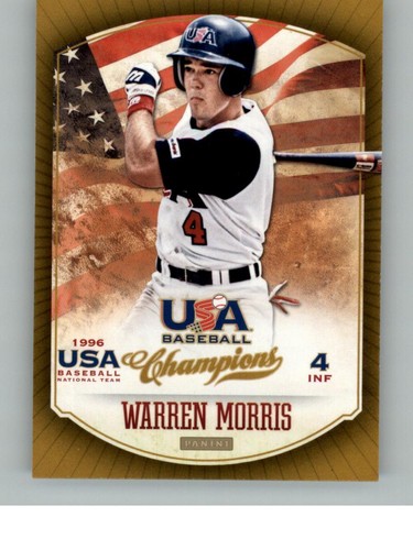 2013 Panini USA Baseball Champions Warren Morris 25 | eBay