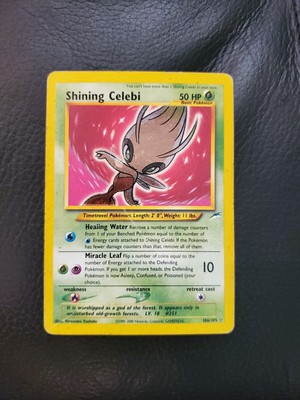 Shining Celebi Neo Destiny Played Pokemon Card Tcg Holo Very Rare | eBay