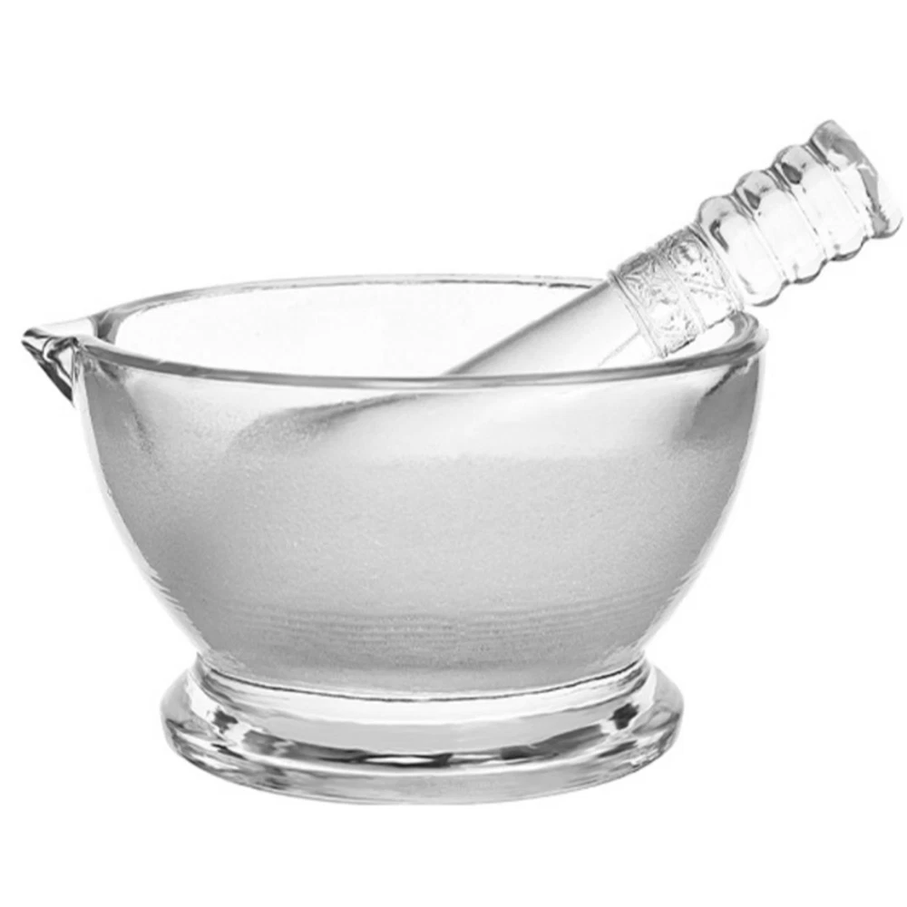 Glass Mortar And Pestle