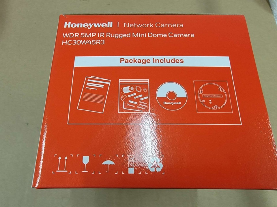 Honeywell 30 Series HC30W45R3 5MP Outdoor Network Mini Dome Camera | eBay