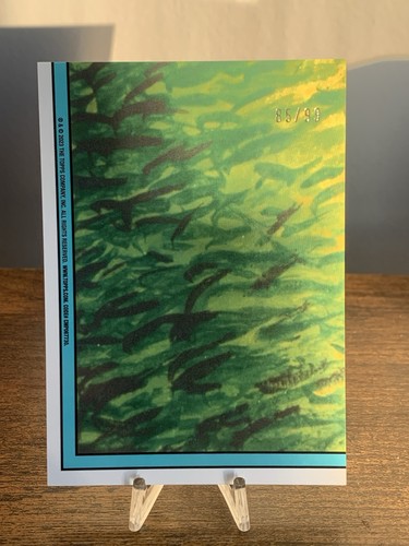 Gpk 2023 Dyna Mike Chrome Series 6 Black Wave Refractor #85/99 🧨💣💥 ...