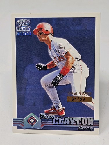 2000 (RANGERS) Paramount Holographic Green #234 Royce Clayton/99 | eBay
