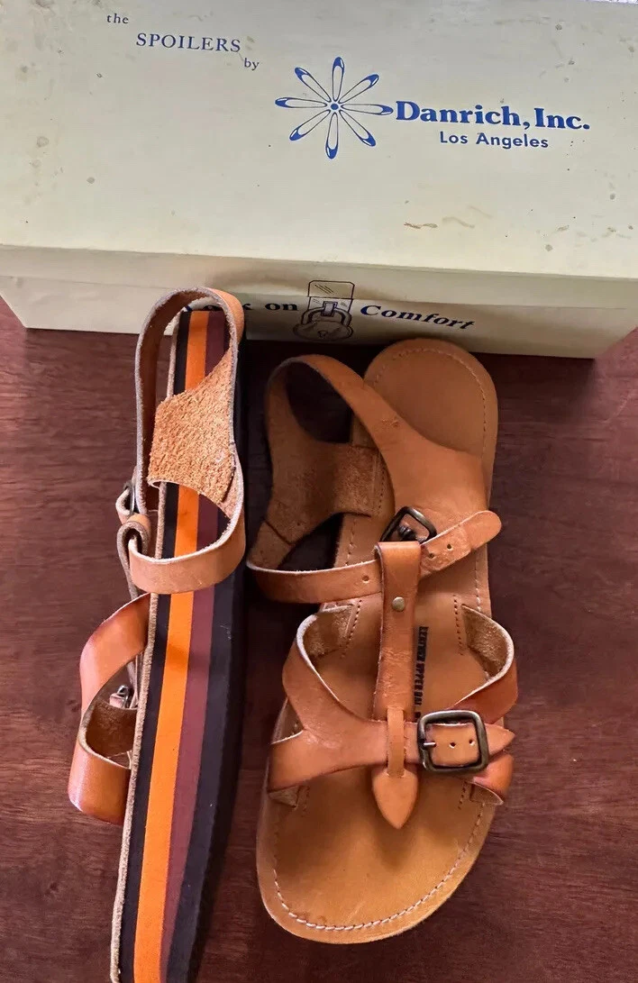 70s Flip Flop Sandals