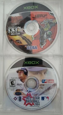 Xbox Gt2002/JSRF, All Star Baseball 2004 Bundle. Discs Only. | eBay