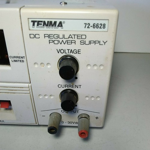 TENMA 72-6628 DC REGULATED TRIPLE POWER SUPPLY WORKS Pre-owned View ...