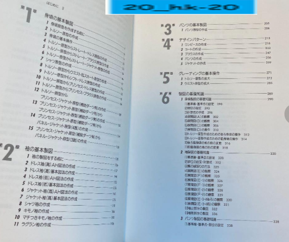 Book Sewing Pattern Making Basic Fashion Technique item Silhouette ...