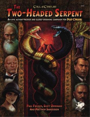 Paul Fricker Two-Headed Serpent (Copertina rigida) Call of Cthulhu ...
