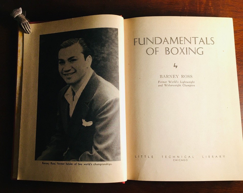 "FUNDAMENTALS OF BOXING" by Barney Ross, Former Champion, First Edition ...