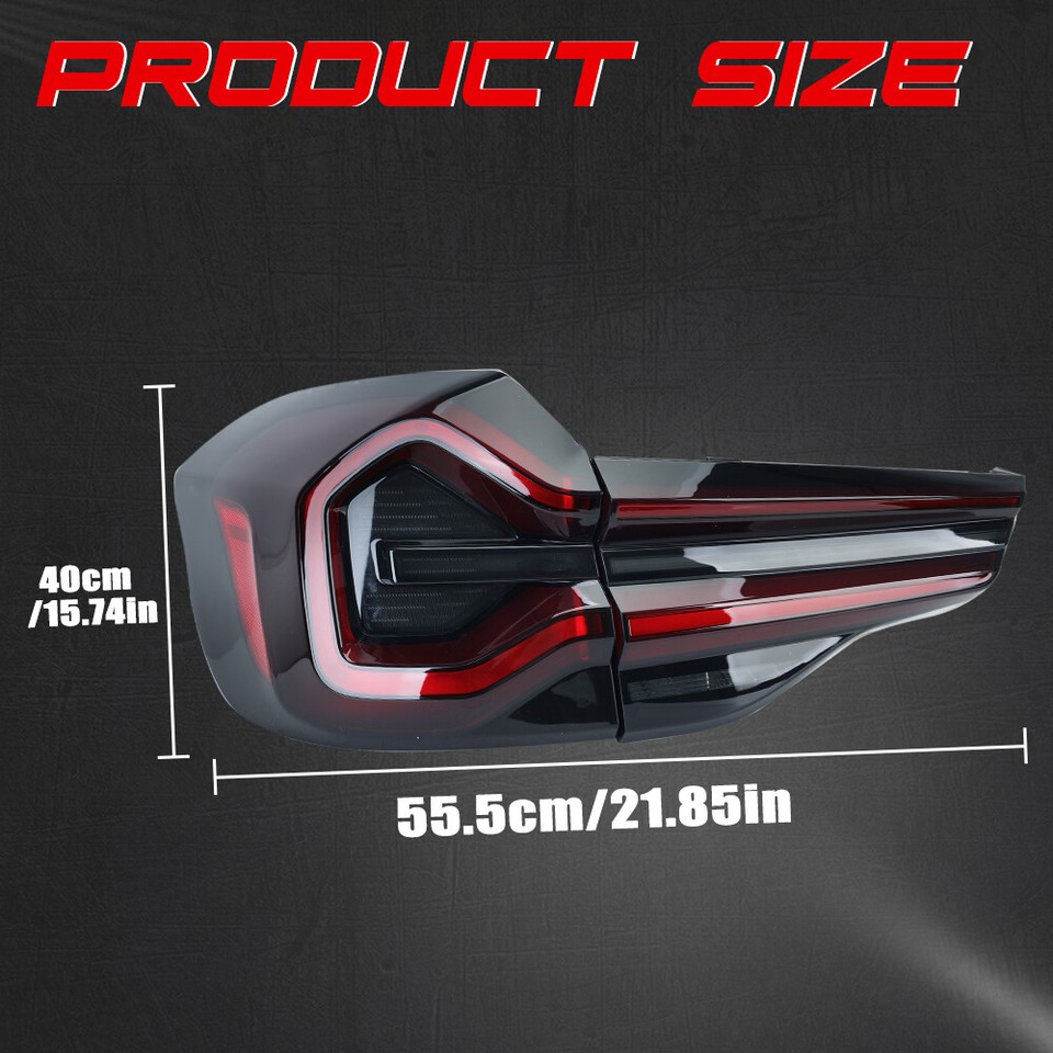 2018-2021 BMW X3 F25 G01 G08 4PCS Rear Tail Light Brake Lamp LED ...