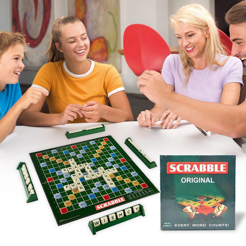 Sealed Original Scrabble Board Game - Family Educational Toy for Kid ...