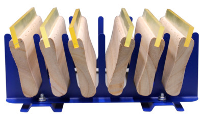 6 pcs Screen Printing Squeegee Storage Rack Ink Scraper organize Stand ...