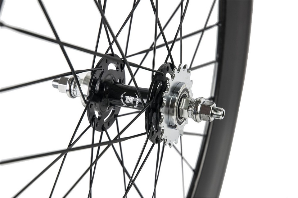 70mm Tri Spoke Front Wheel 88mm Rear Carbon Wheelset Fixed Gear Wheels ...