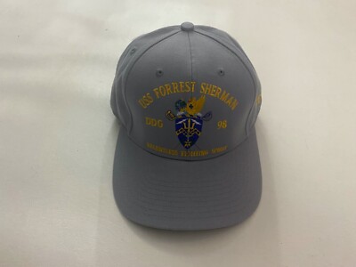 USS FORREST SHERMAN DDG 98 CSTT The Corps US Gray Baseball Cap Hat One ...
