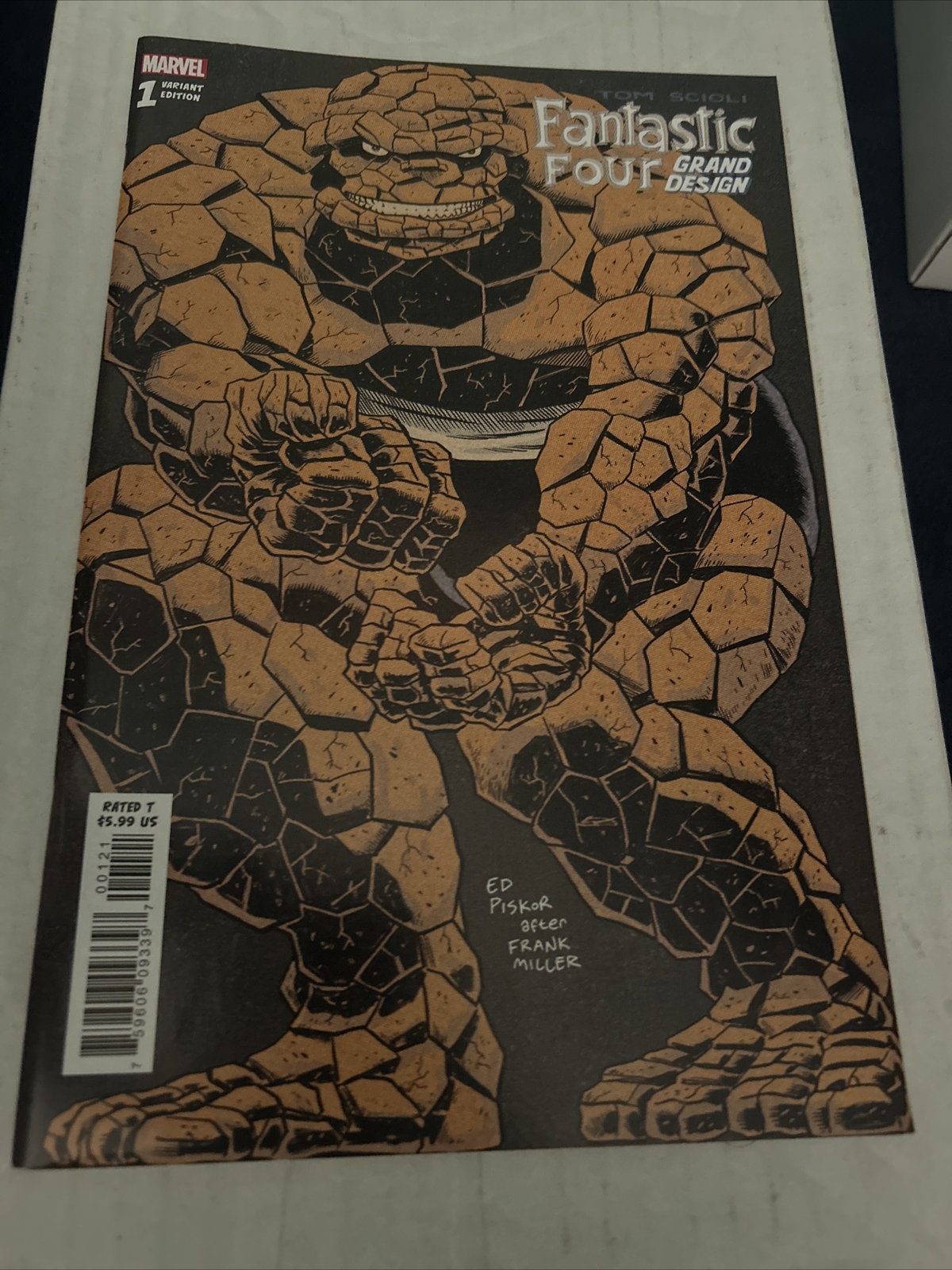 FANTASTIC FOUR GRAND DESIGN # 1 DARK KNIGHT RETURNS HOMAGE THE THING F4 ...