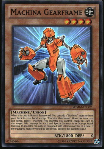 Yu-Gi-Oh! - Machina Mayhem Structure Deck Machina Gearframe 2010 SDMM ...
