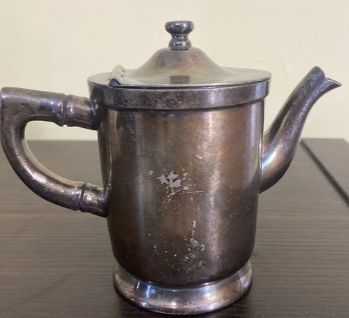 Vintage Wear Brite Creamer Grand Silver co Nickel silver 5" Tall ...