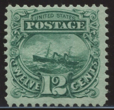 117 SS Adriatic Pictorial Issue G-Grill Mint Stamp with PF Cert BZ1932 ...