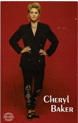 Cheryl Baker signed photo | eBay