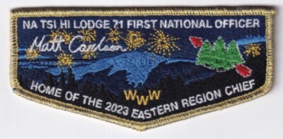 Boy Scout OA 71 Na-Tsi-Hi Lodge 2023 National Officer Eastern Region ...