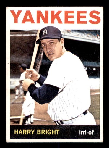 1964 Topps Baseball #259 Harry Bright VG *e1 | eBay