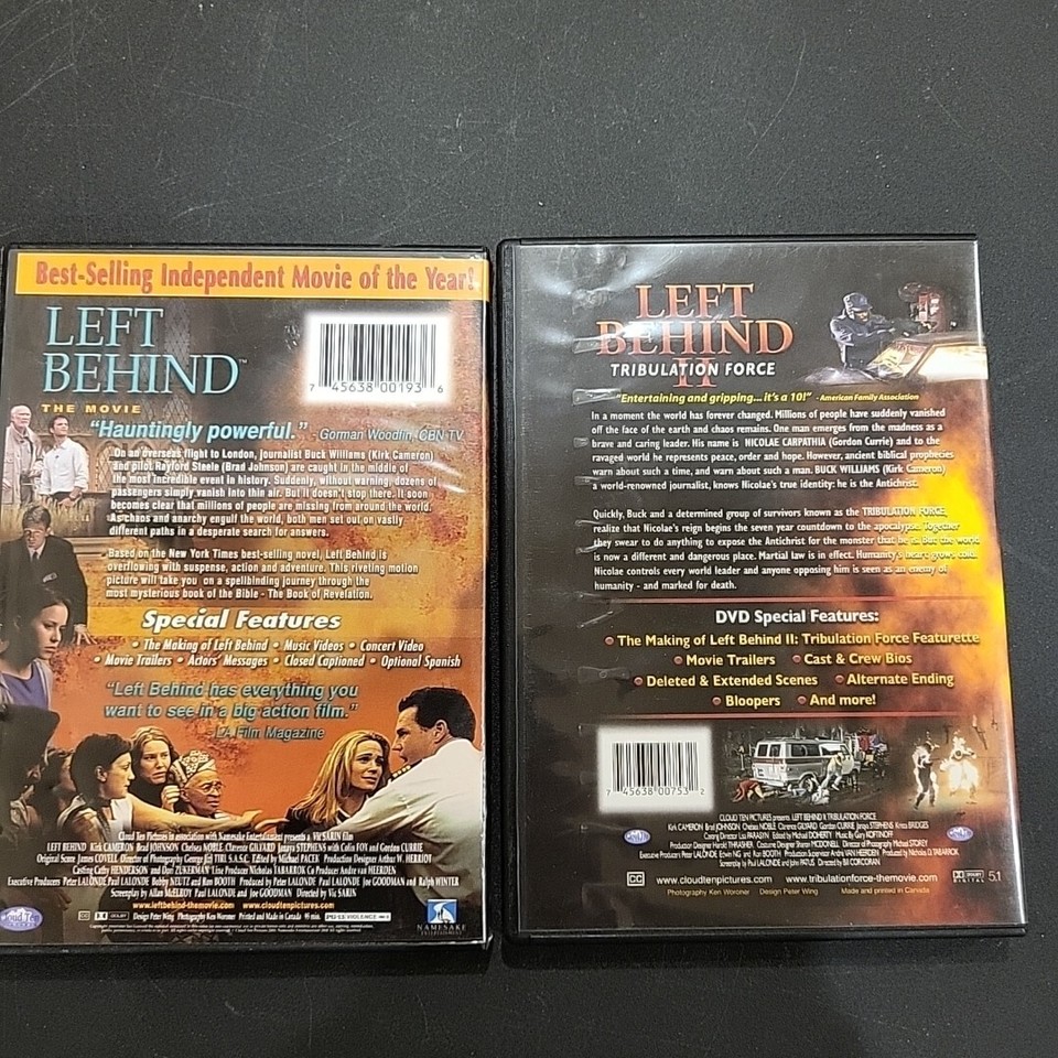 Left Behind DVD And Left Behind II DVD | eBay